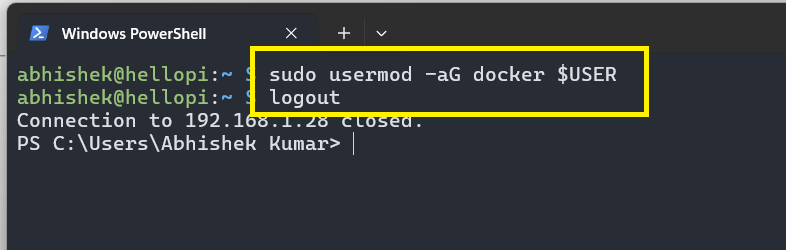 Installing Docker on Raspberry Pi OS