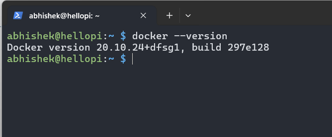 Installing Docker on Raspberry Pi OS