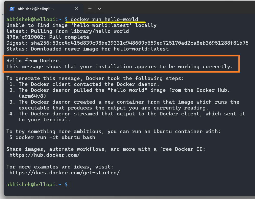 Installing Docker On Raspberry Pi Os 5629