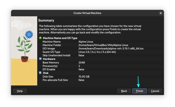 Exploring the Lightweight Alpine Linux in Virtual Box
