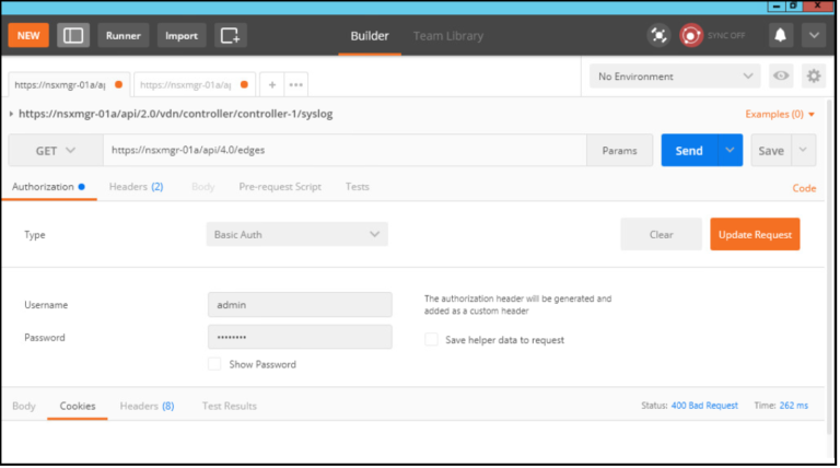 Nsx For Vsphere Add Floating Static Routes To Nsx Edge Via Rest Api