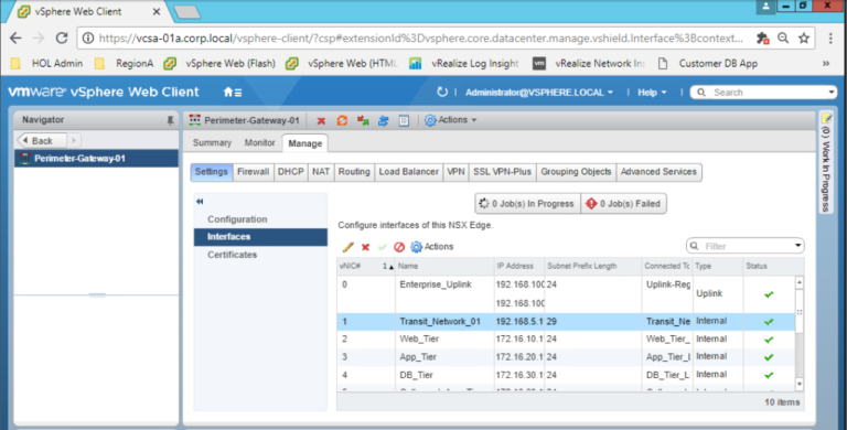 Nsx For Vsphere Add Floating Static Routes To Nsx Edge Via Rest Api
