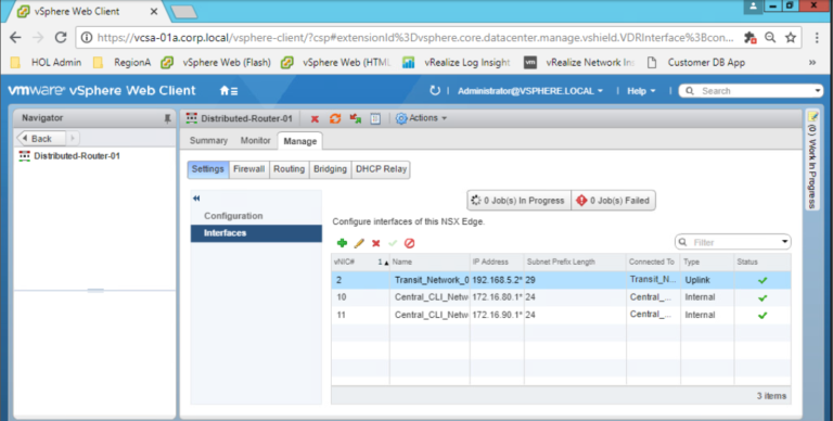 NSX for vSphere: Add Floating Static Routes to NSX Edge via REST API