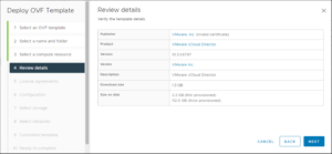 Step-by-Step: Deploy and Configure VMware Cloud Director 10.3.1