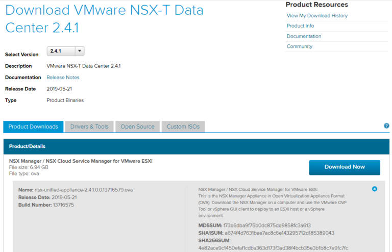 Step-by-Step: Deploy VMware NSX-T 2.4.1 Manager