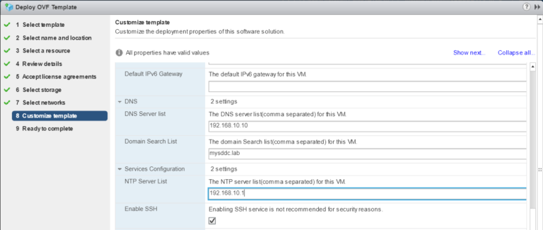 Step-By-Step: Install and Configure NSX Manager 6.4.1
