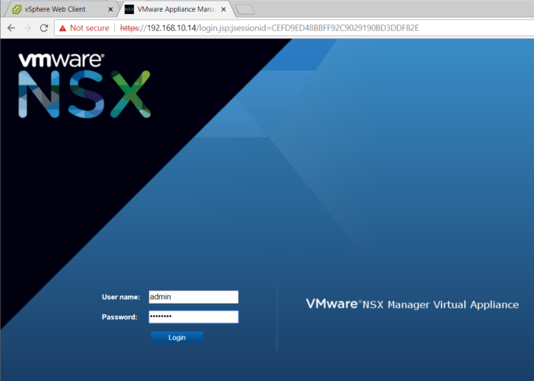 Step-By-Step: Install and Configure NSX Manager 6.4.1