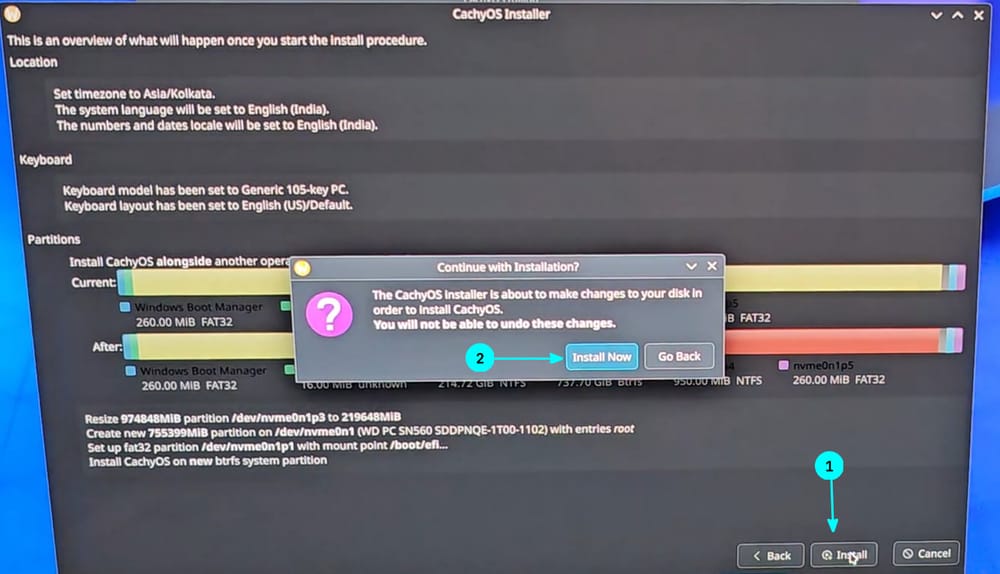 Dual Booting CachyOS and Windows